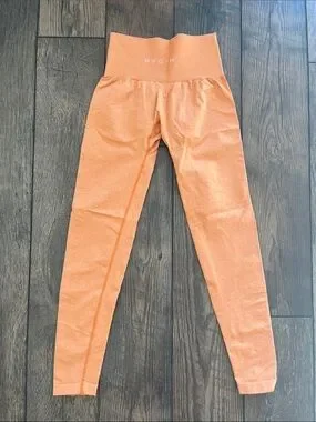 NVGTN | Pants & Jumpsuits | Nvgtn Orange Matching Workout Set | Poshmark
